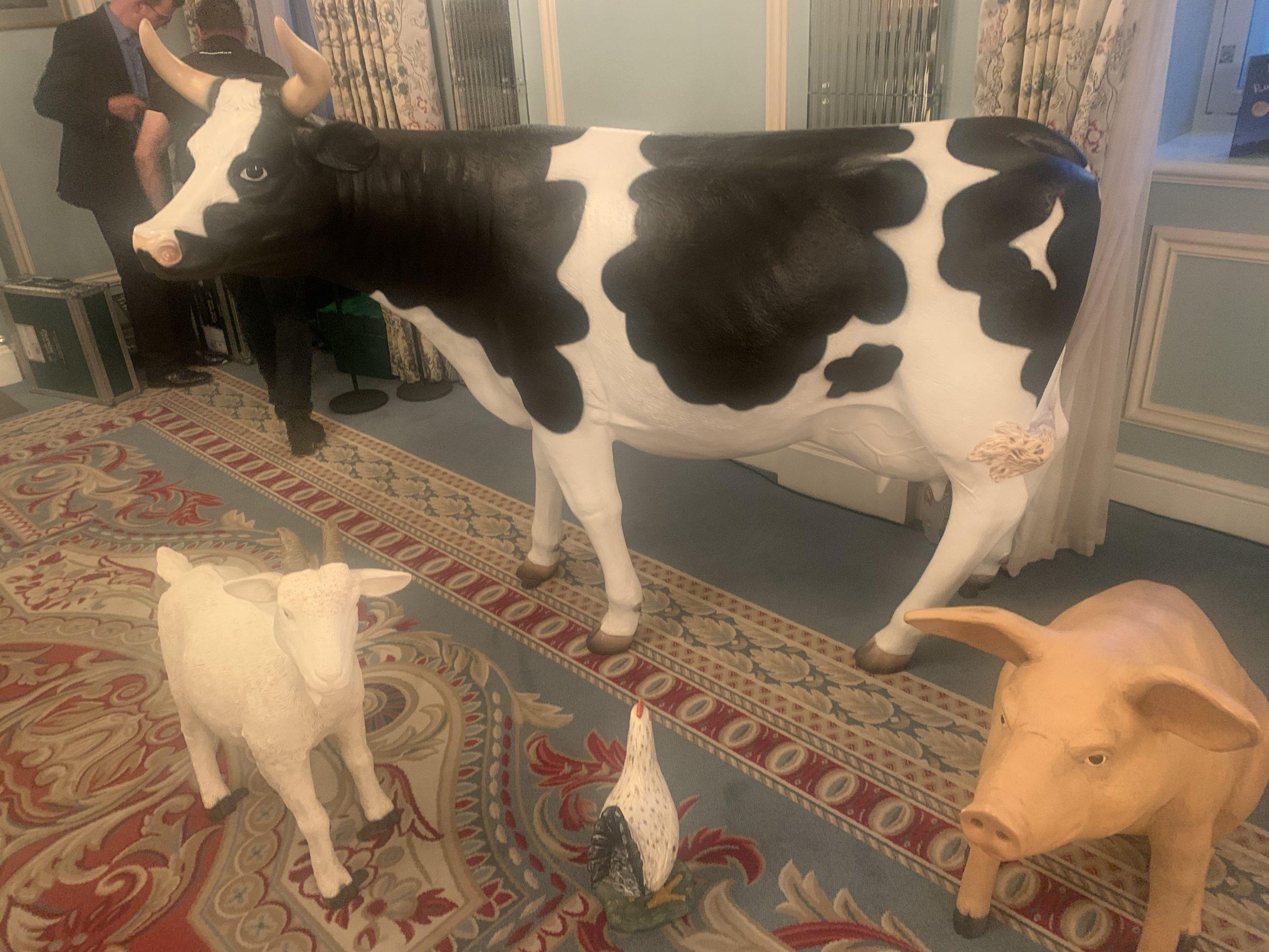 Life-Size Cow Prop Hire | Boutique Party Hire