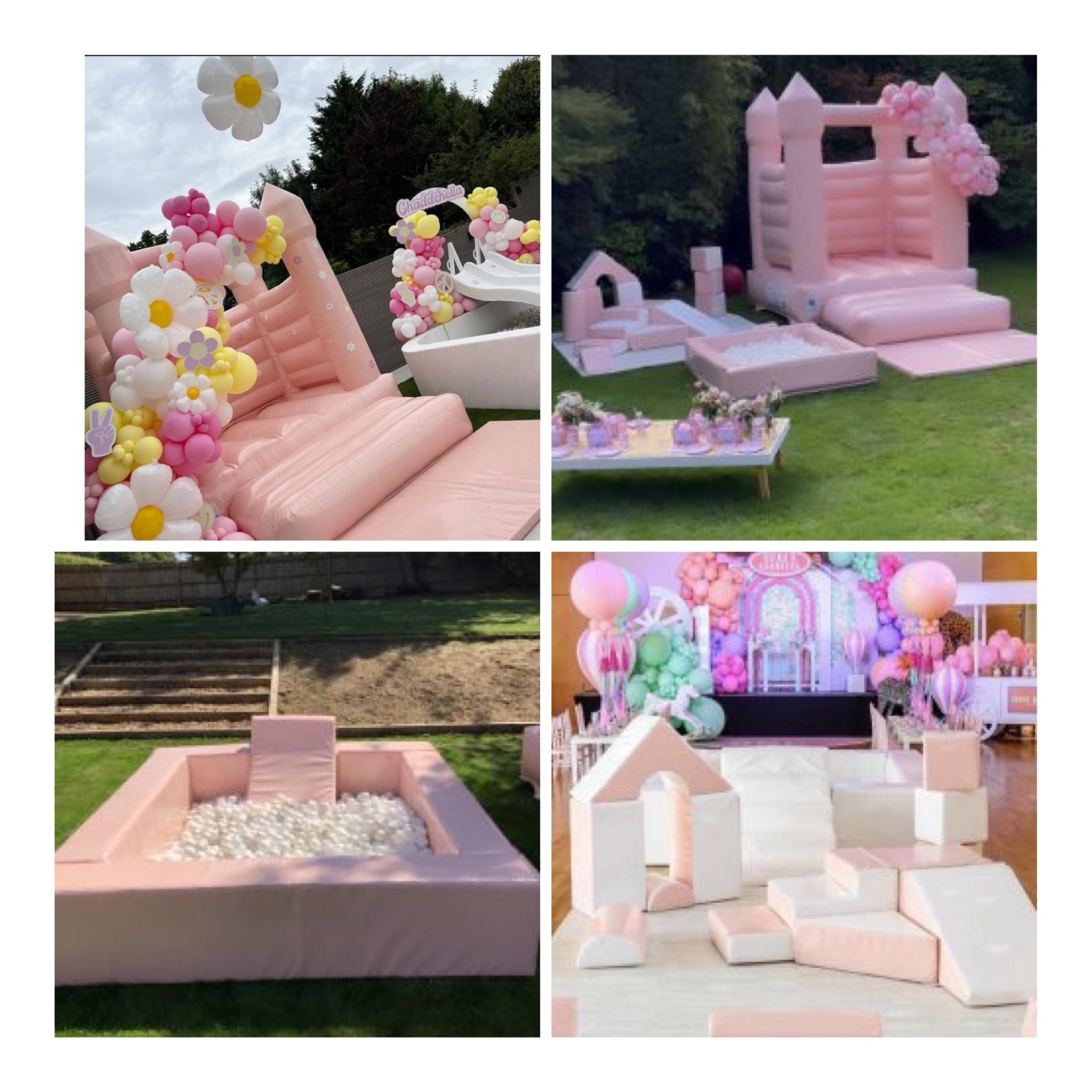 Children’s Party Hire by Colour | Pastel Soft Play, Props & More