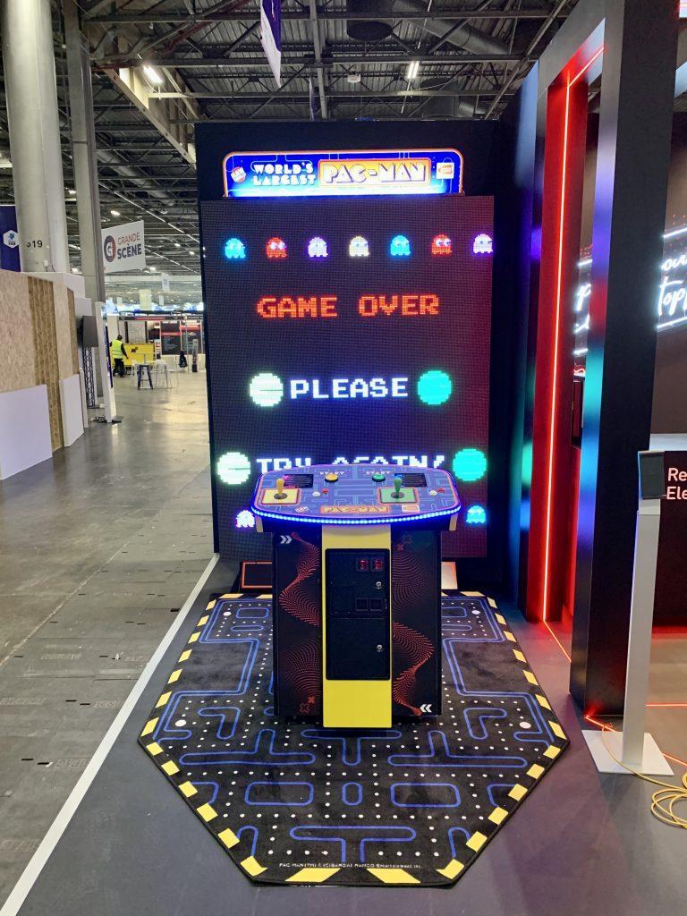 World's Largest PAC MAN | Arcade Game Hire UK
