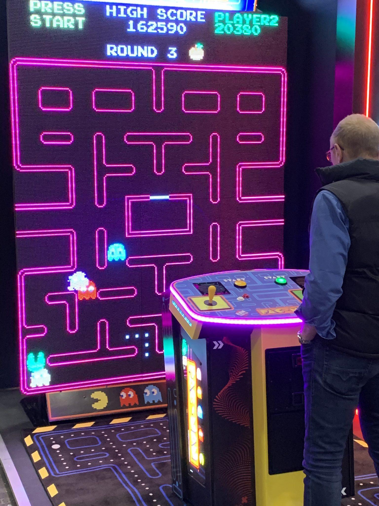 World's Largest PAC MAN | Arcade Game Hire UK