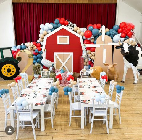 Life-Size Cow Prop Hire | Boutique Party Hire