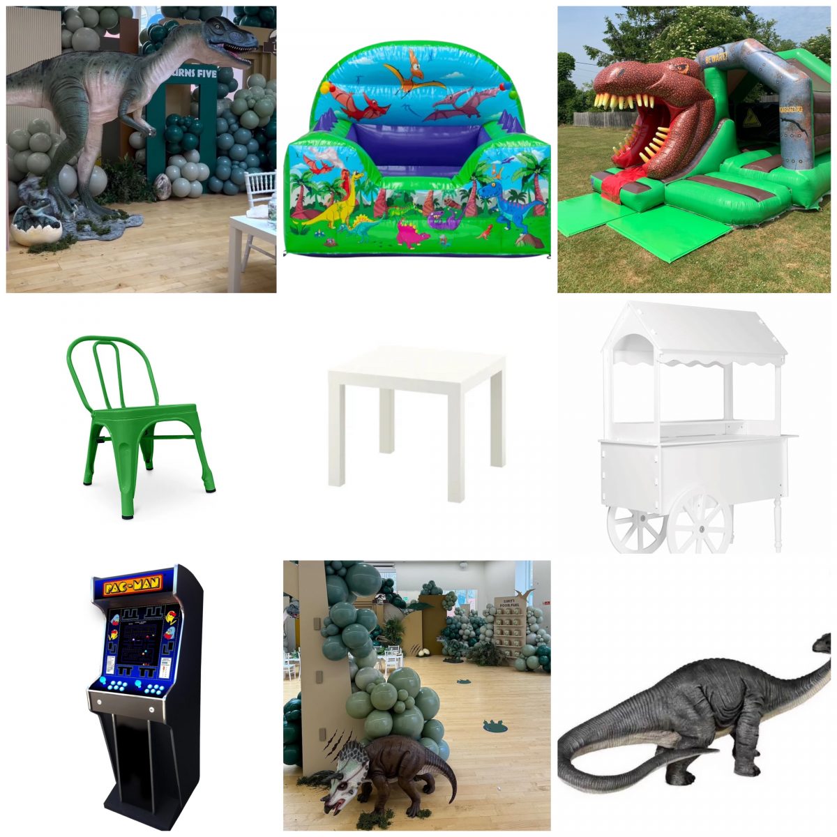 Jurassic Bounce Adventure | Dinosaur Bouncy Castle & Party Package