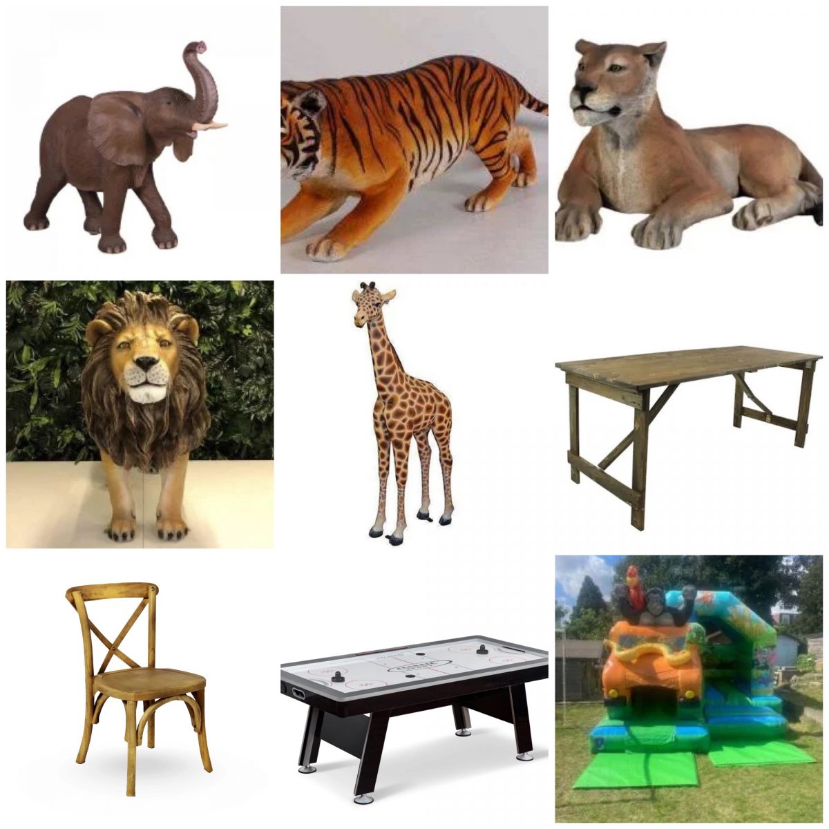 Jungle Safari Prop Hire London | Animal Props in London