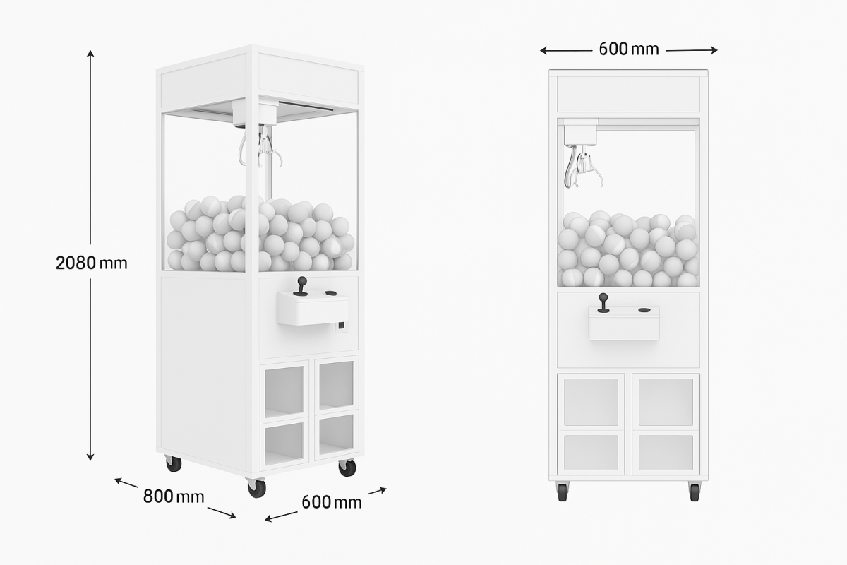 Key Safe Prize Crane Hire | Claw Machine for Events